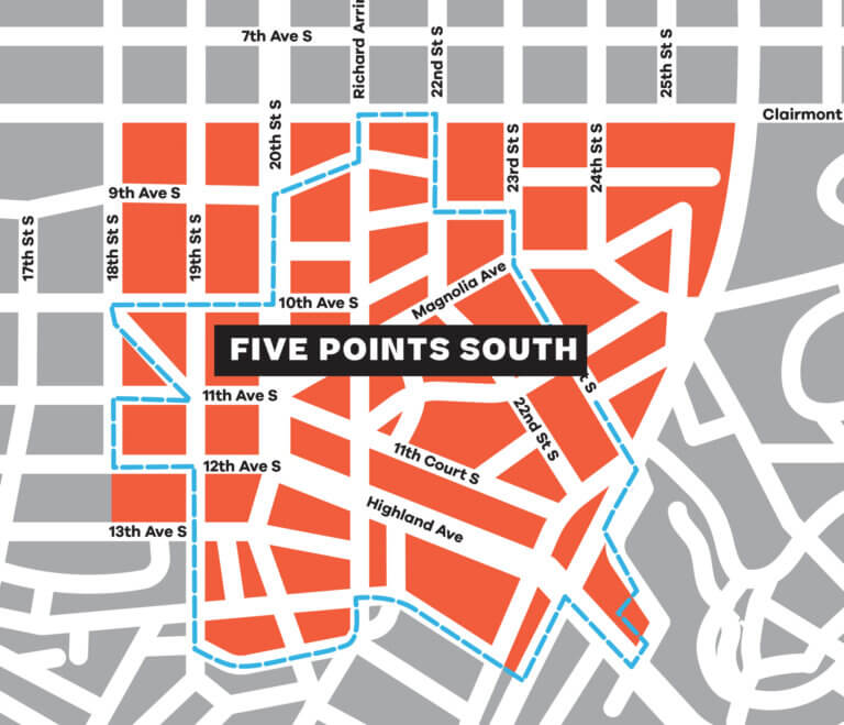 Five Points South - Downtown Birmingham